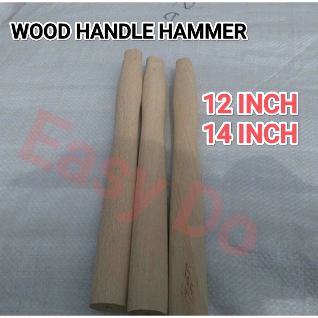 WOODEN HAMMER HANDLE WOODEN HAMMER HANDLE HAMMER STEM HAMMER | Shopee ...