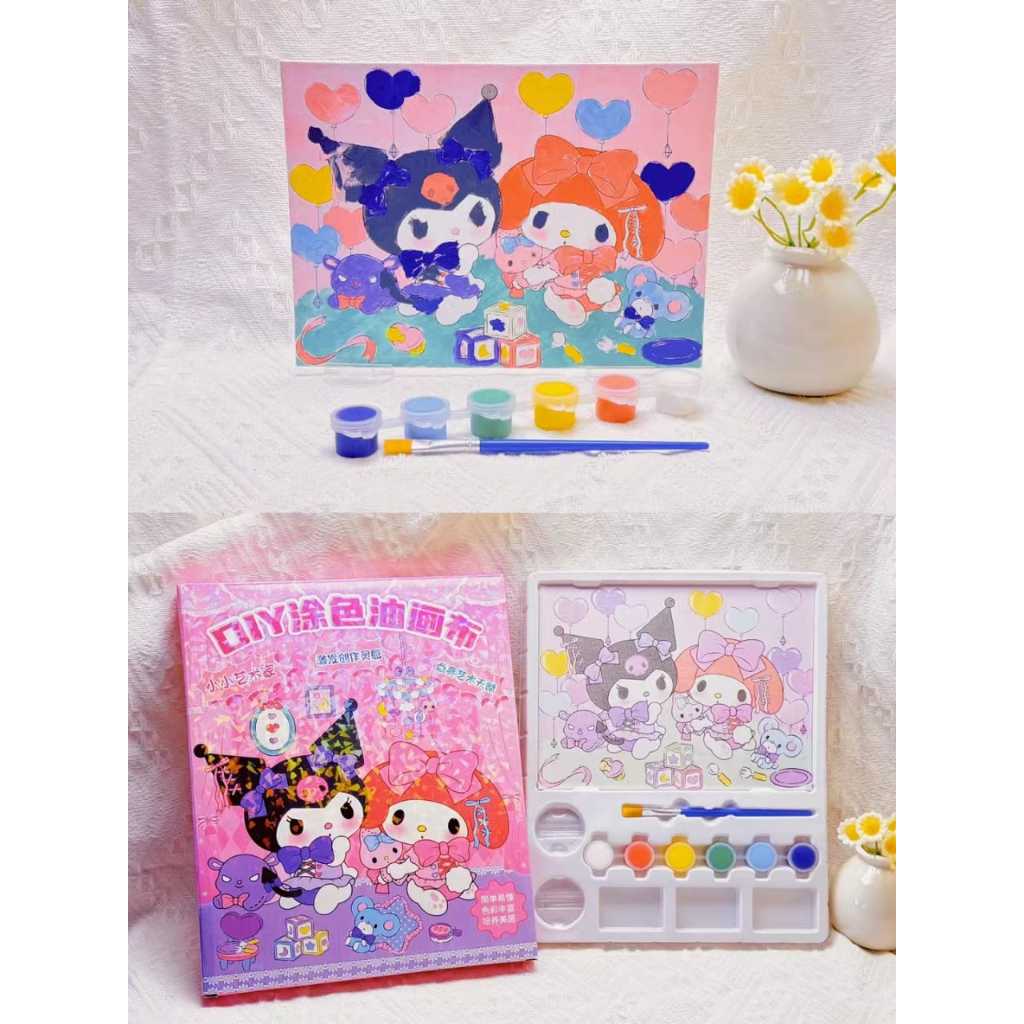 SANLIOU DIY Coloring Oil Painting/Graffiti Drawing/Cultivating ...