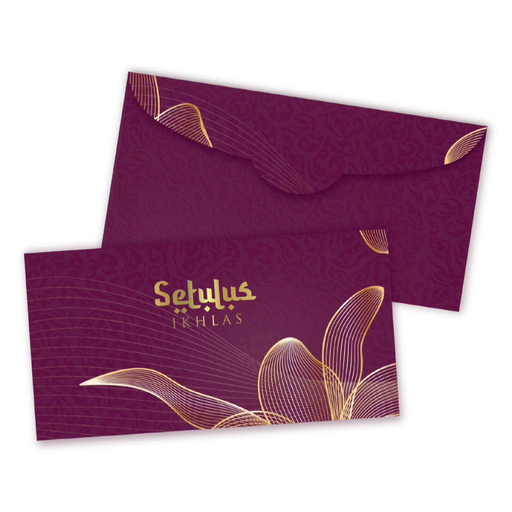 Sampul Duit Raya Premium 2025 Glossy Purple | Shopee Philippines