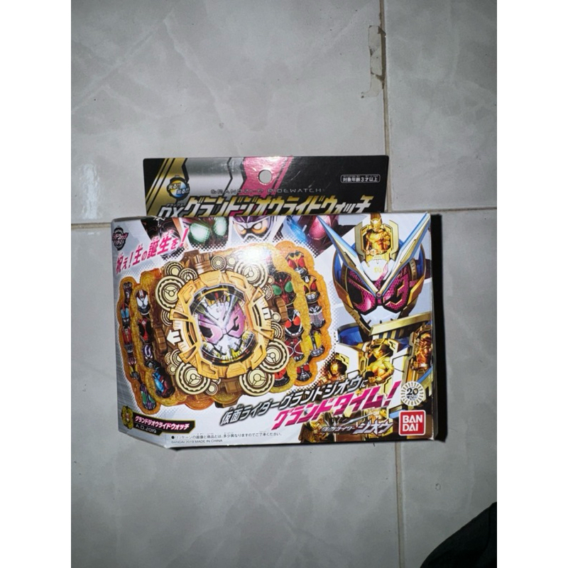 Bandai authentic Dx Grand Zio Ridewatch|Woz geiz|grand time|kuuga agito ...