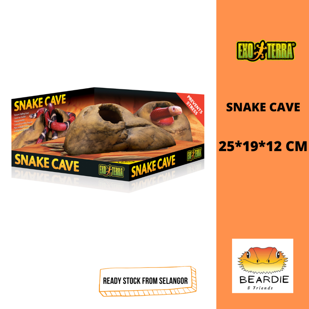 EXO TERRA SNAKE CAVE HIDE HIDEOUT LARGE (PT2847) | Shopee Philippines