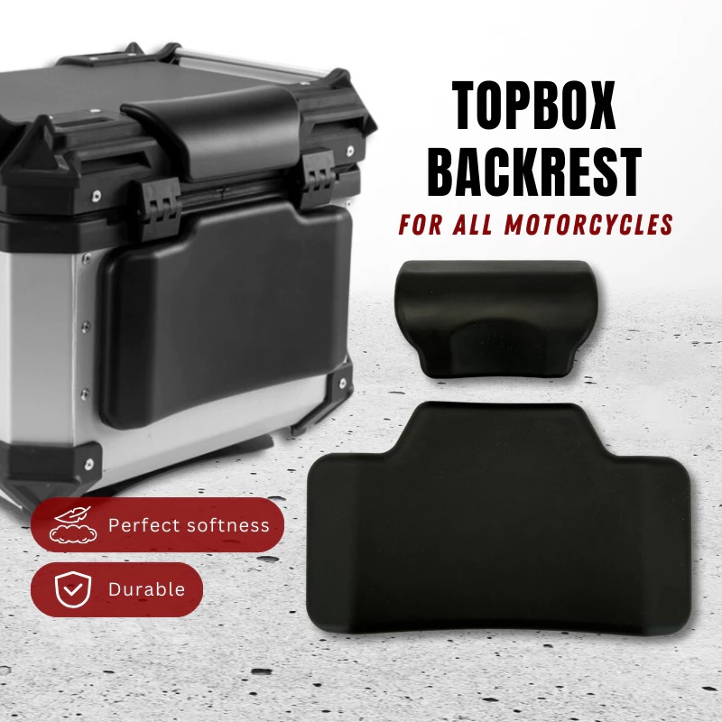 Aluminium Top Box Backrest Aluminium Top Box Back Rest Sandaran Box ...