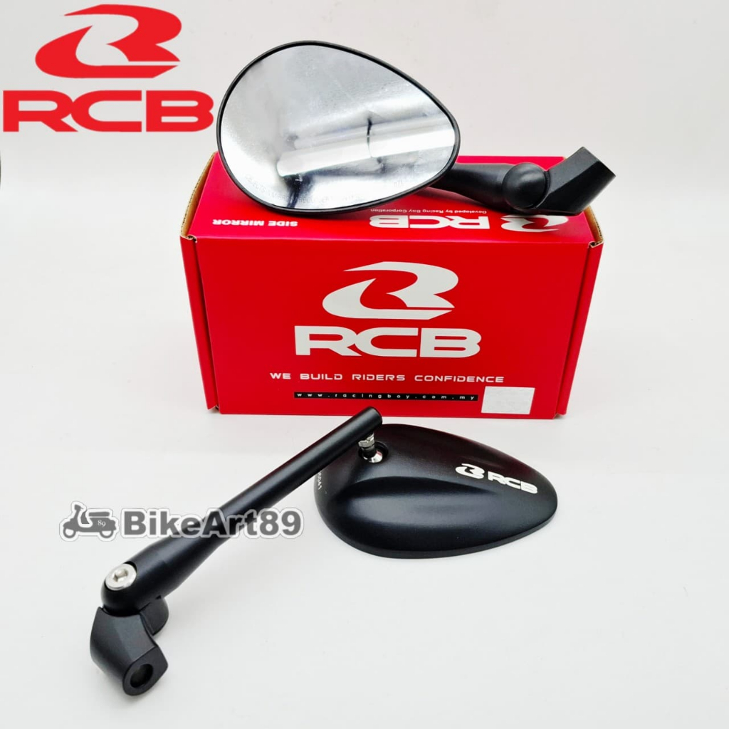RCB Universal S5 Alloy Side Mirror Racing Boy 1Pair Adapter Universal ...