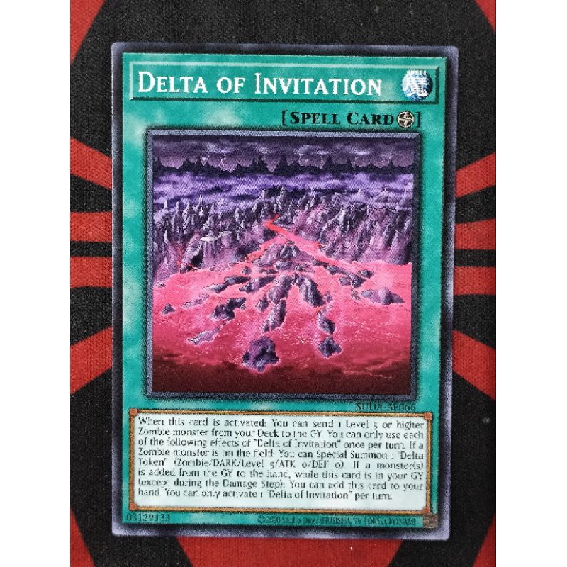 YUGIOH KONAMI SUDA-AE066 Delta of Invitation (Common) | Shopee Philippines
