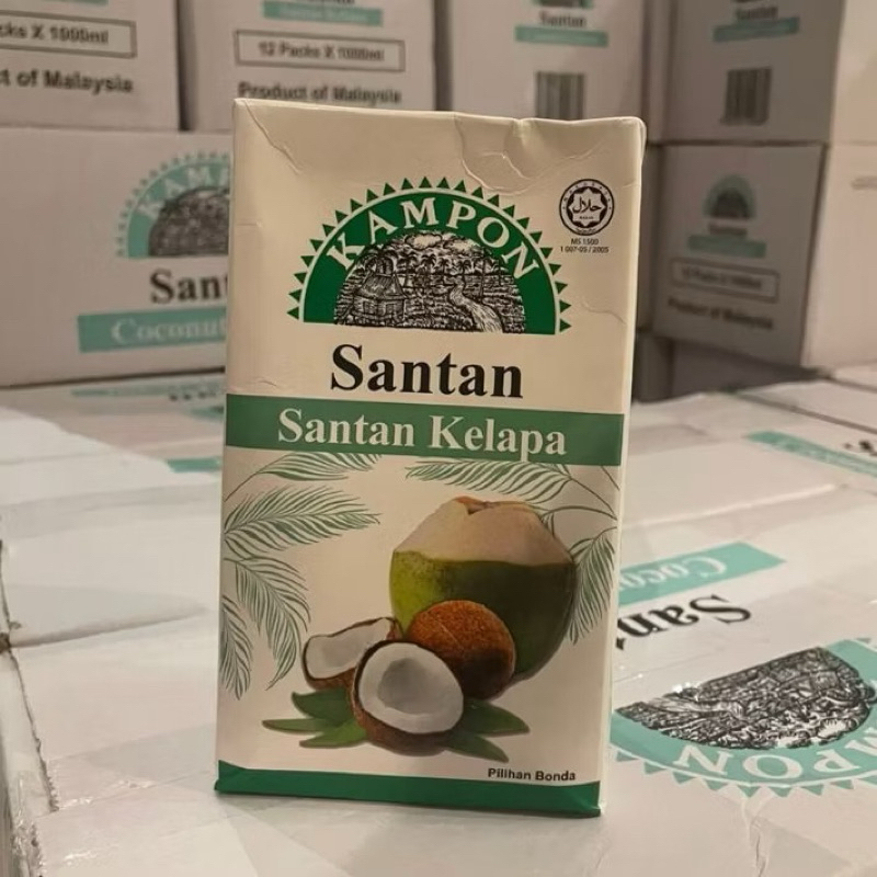 Kampon Santan Coconut Cream (200 ml/ 500ml / 1L) | Shopee Philippines