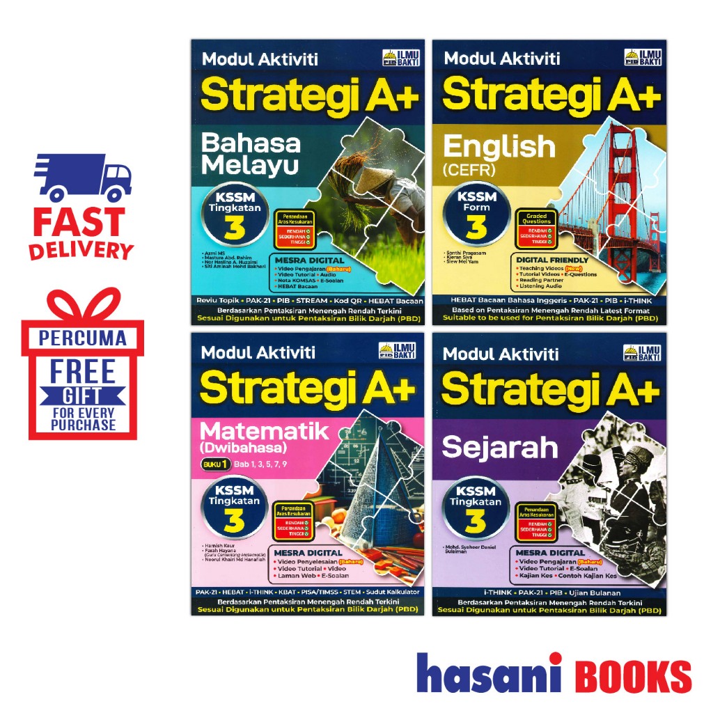 Hasani PIB Strategy Activity Module A+ KSSM Form 3 2025 | Shopee ...