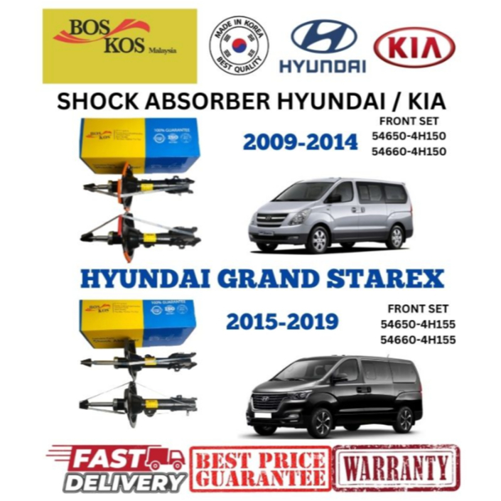 Hyundai Grand Starex Front Shock Absorbers [2009-2014 4H150 / 2015-2019 ...