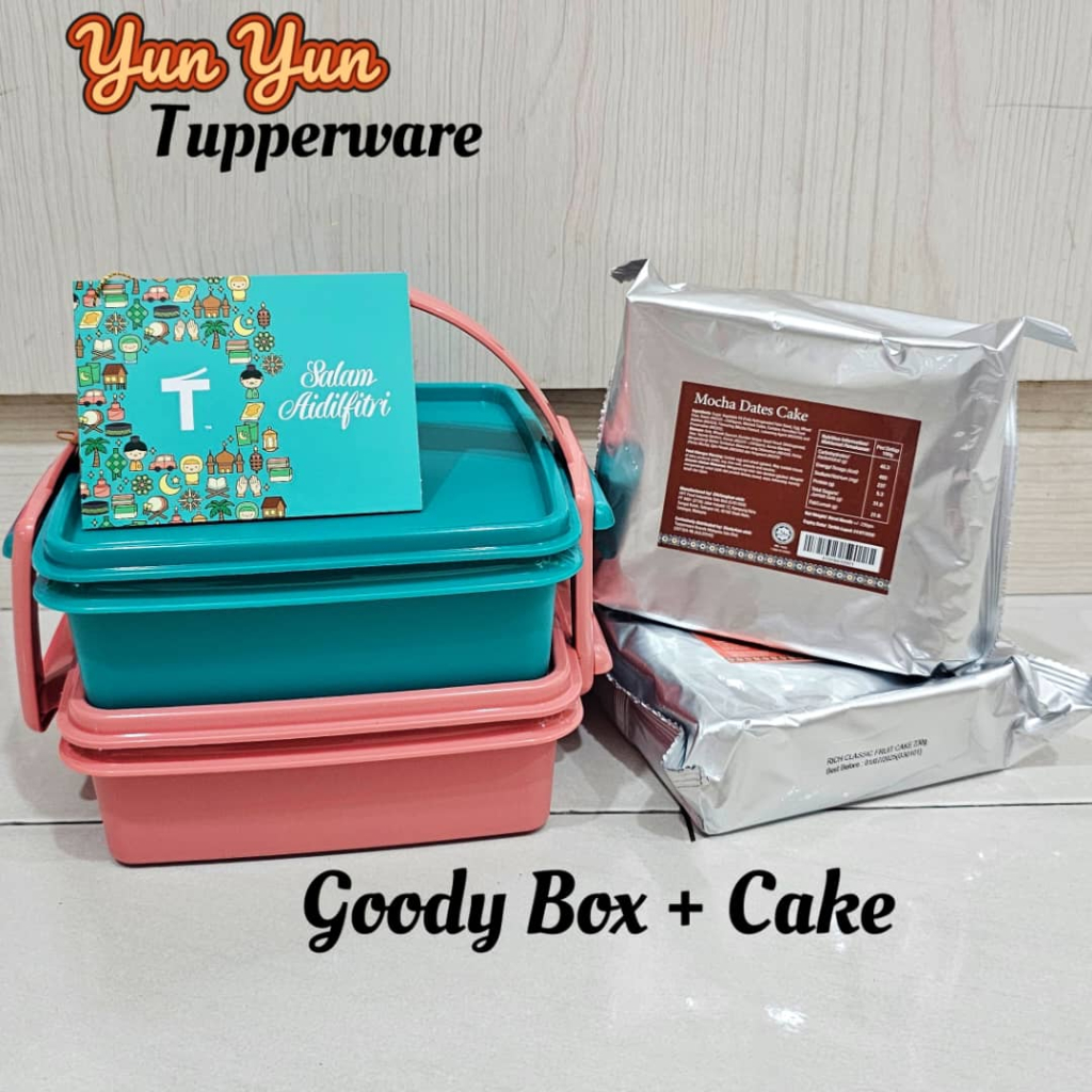 RAYA 2025 Tupperware Raya Cake Set Expired 01/07/2025 | Shopee Philippines