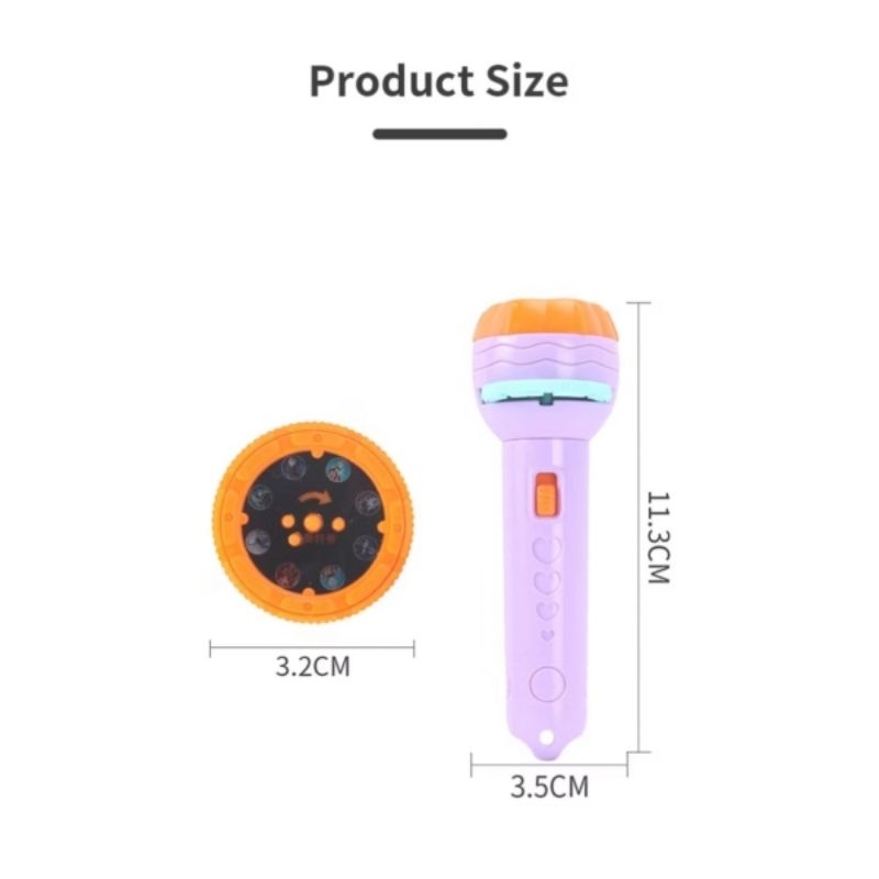 Baby Kids Children Toys Mini protector flashlight cute fun in | Shopee ...