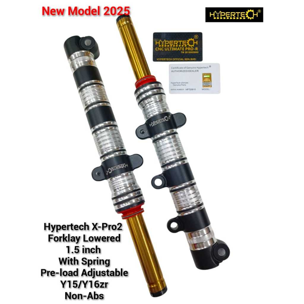 KAW KAW !! HYPERTECH ULTIMATE PRO FORKLAY Y15 Y16 XPRO X-PRO 2 NON-ABS ...
