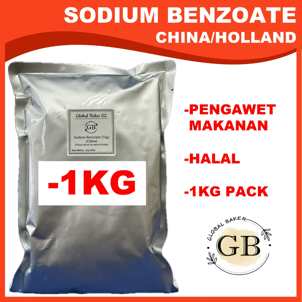 Pengawet Makanan Sodium Benzoate 1KG (HALAL) Import | Shopee Philippines