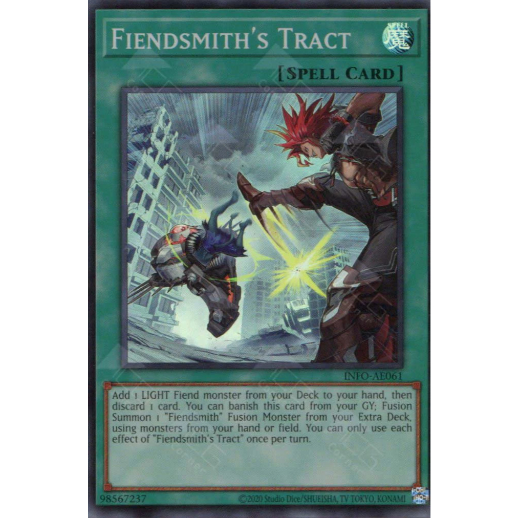 游戏王 INFO-AE061 Yu-Gi-Oh Fiendsmith's Tract | Shopee Philippines