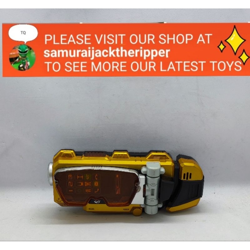 tokumei sentai gobuster DX beet buster changer | Shopee Philippines