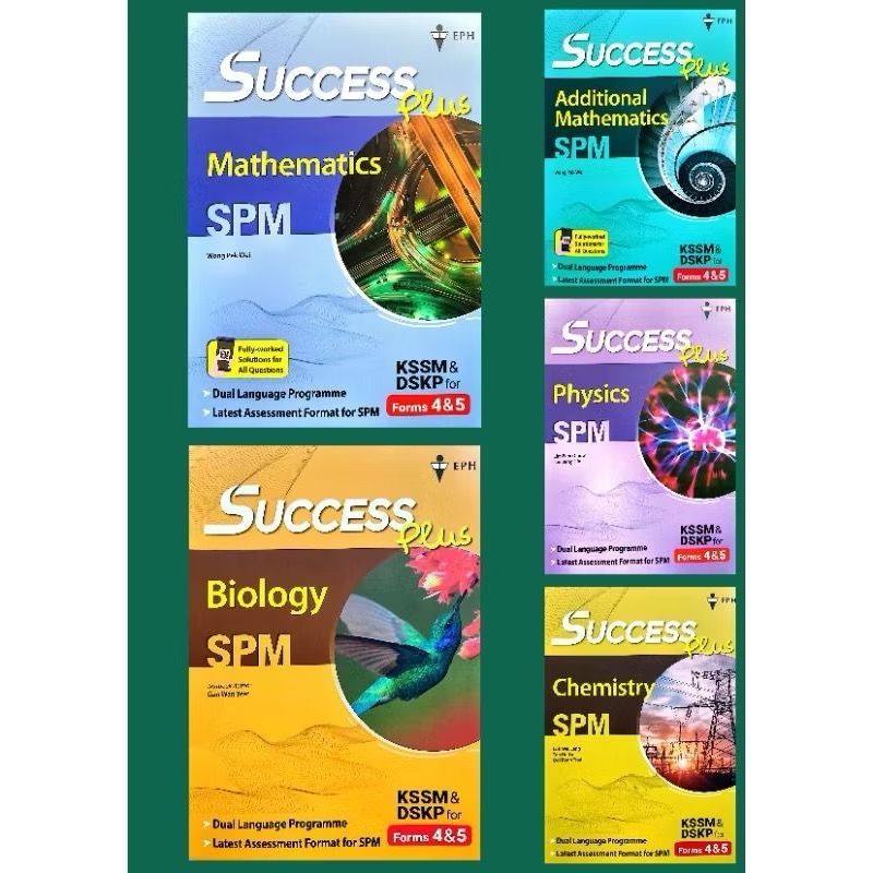 [EPH] SUCCESS PLUS SPM KSSM & DSKP FOR FORMS 4&5 | Shopee Philippines