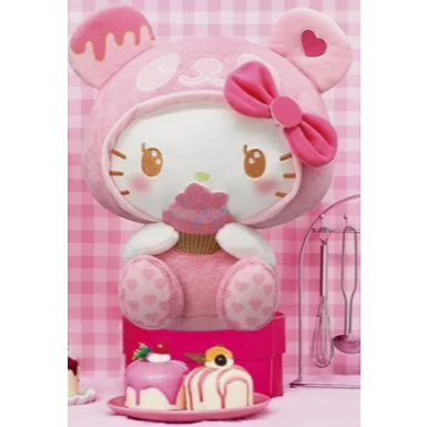 SANRIO Panda Hello Kitty Cupcake Plush Toy | Shopee Philippines