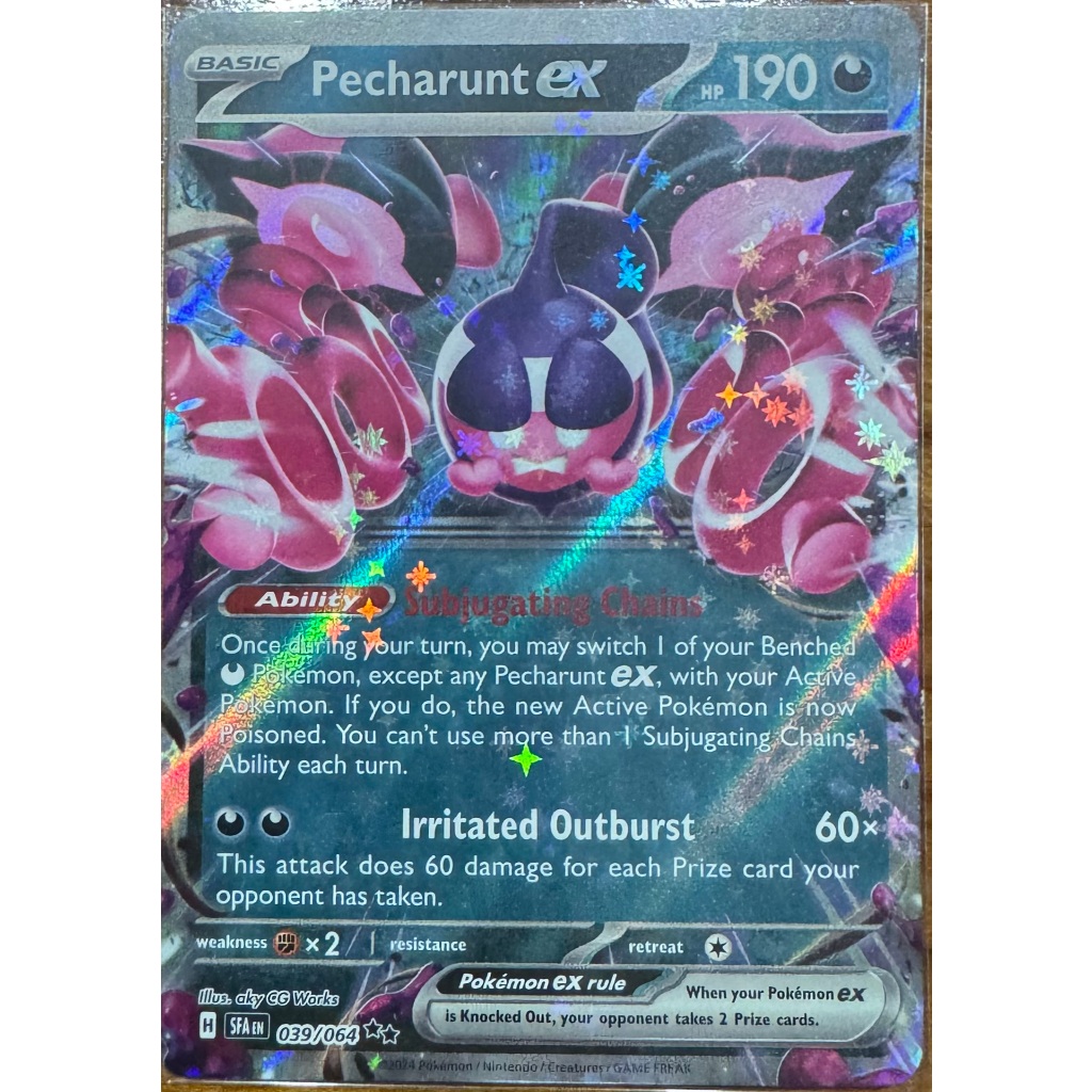 Pecharunt ex (034/064) Ultra Shrouded Fable [Pokemon TCG] | Shopee ...