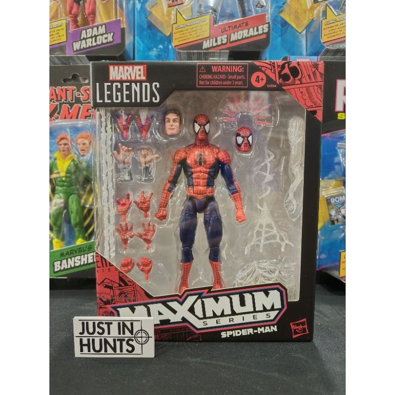 Marvel Legends Maximum Series Spiderman 6"Inch Spider-man | Shopee ...