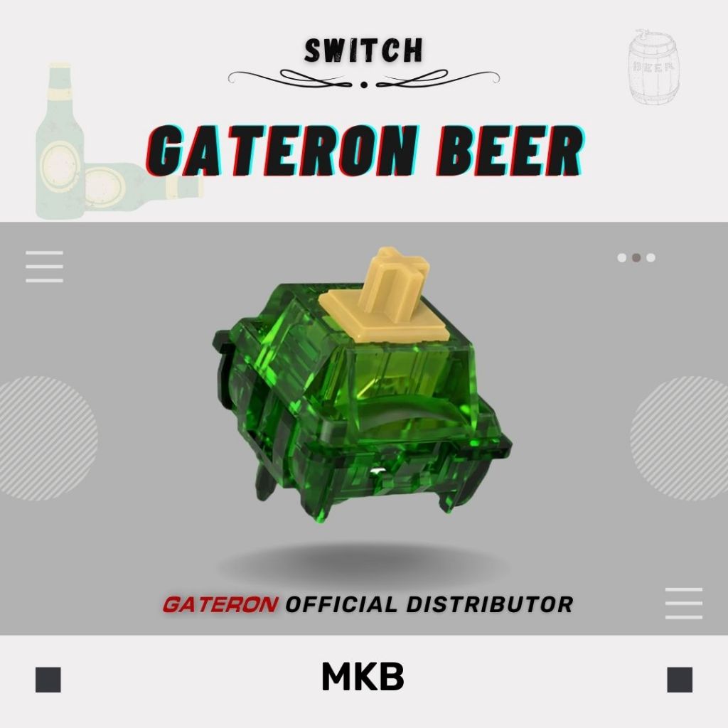 Gateron Beer Tactile Switch For Mechanical Keyboards | Shopee Philippines