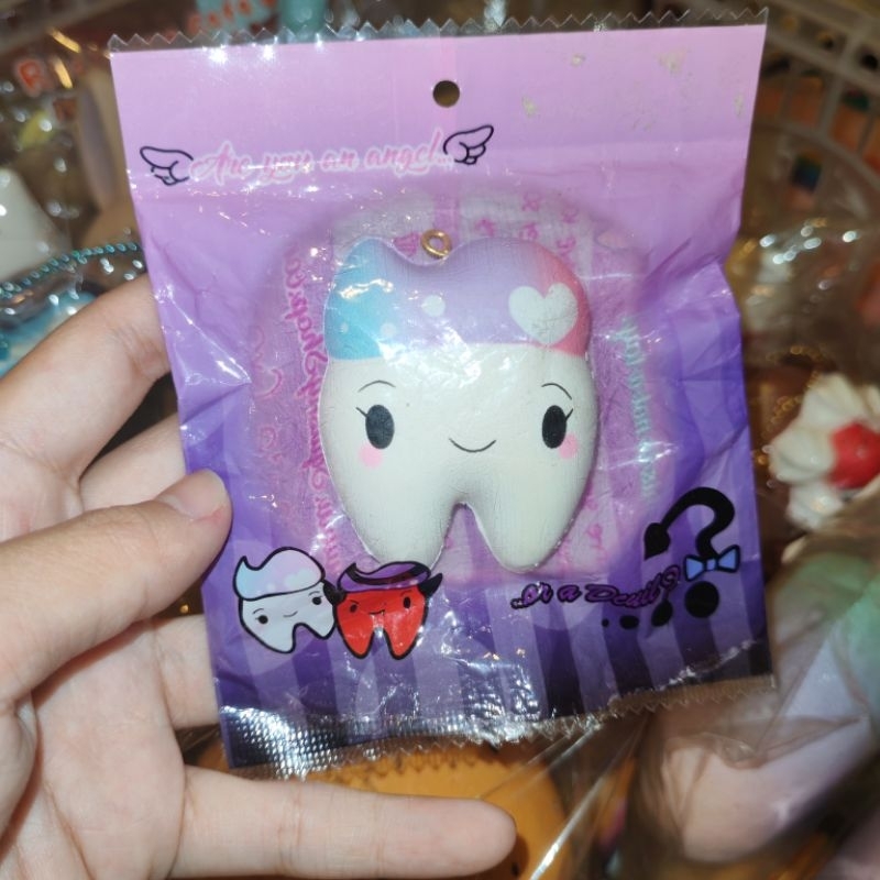 Cutiecreative angel tooth squishy ️ Cutiecreative | Shopee Philippines