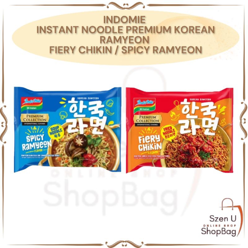 Indomie ﻿Instant Noodle Korean Ramyeon Fiery Chikin / Spicy Ramyeon ...