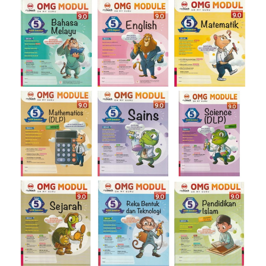 OMG MODULE 9.0 KSSR YEAR 5 (2025) | Shopee Philippines