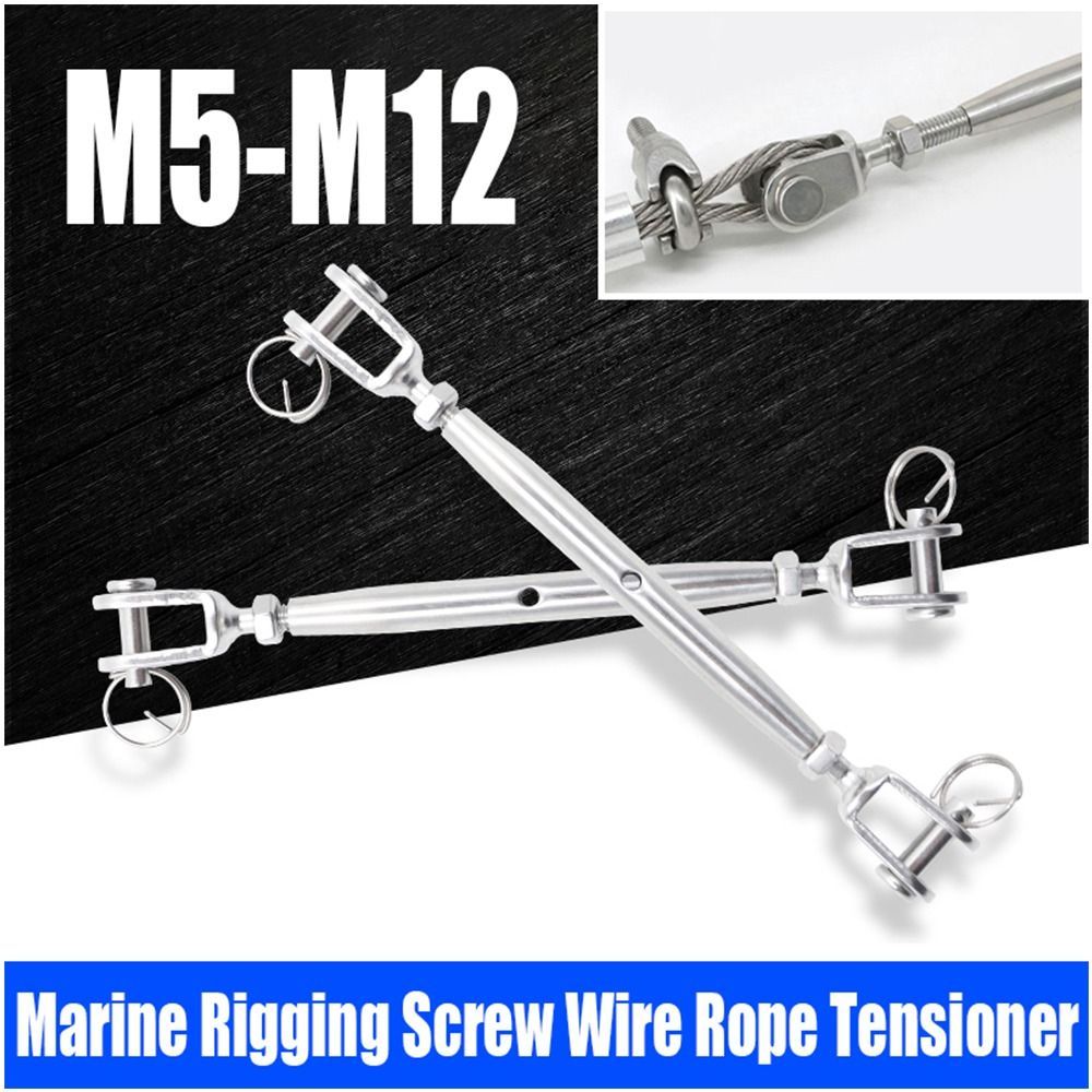 Marine Rigging M5-M10 Stainless Steel 304 Turnbuckle Jaw & Jaw Closed ...