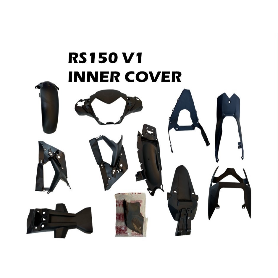 HONDA RS150 V1 HLD INNER COVER HITAM | Shopee Philippines