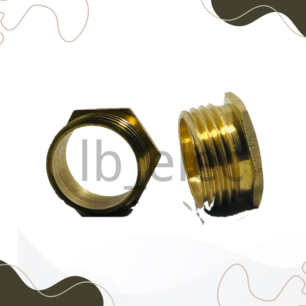 3/4" & 1" inch COPPER BUSH for GI Conduit Pipe (20mm/ 25mm) | Shopee ...