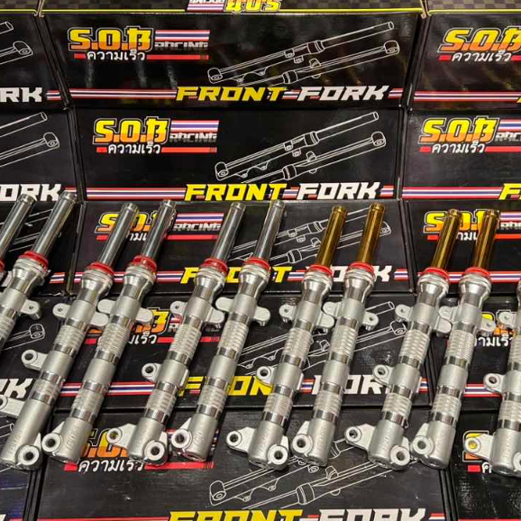 BG BIKER FORK CNC LAY Y15 Y16 V1 LC135 4s RS150 Lower 1.5 inch N MAX ...