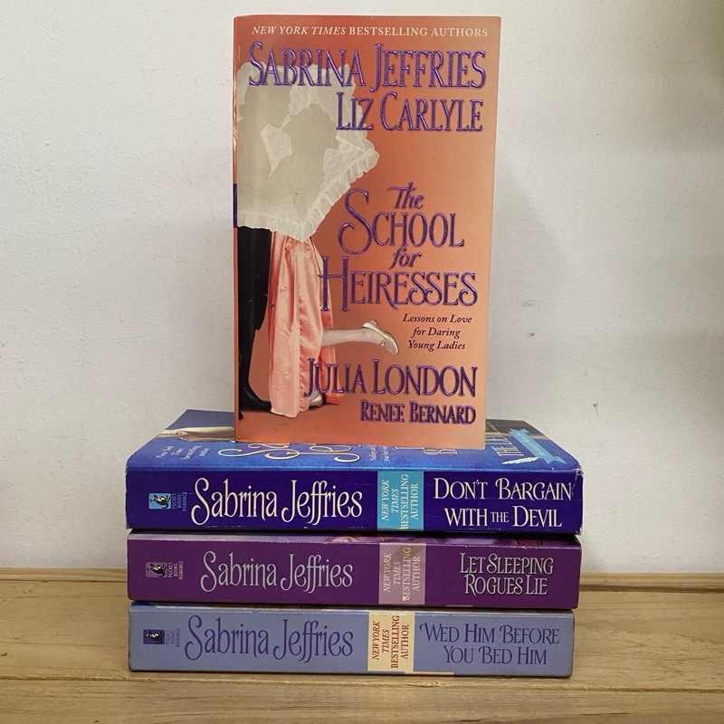 Historical Romance Books by Sabrina Jeffries (Preloved) | Shopee ...