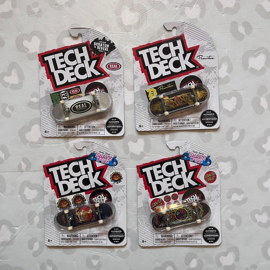 TECH DECK - Plastic Singles 30mm Fingerboard (Set D) | Shopee Philippines
