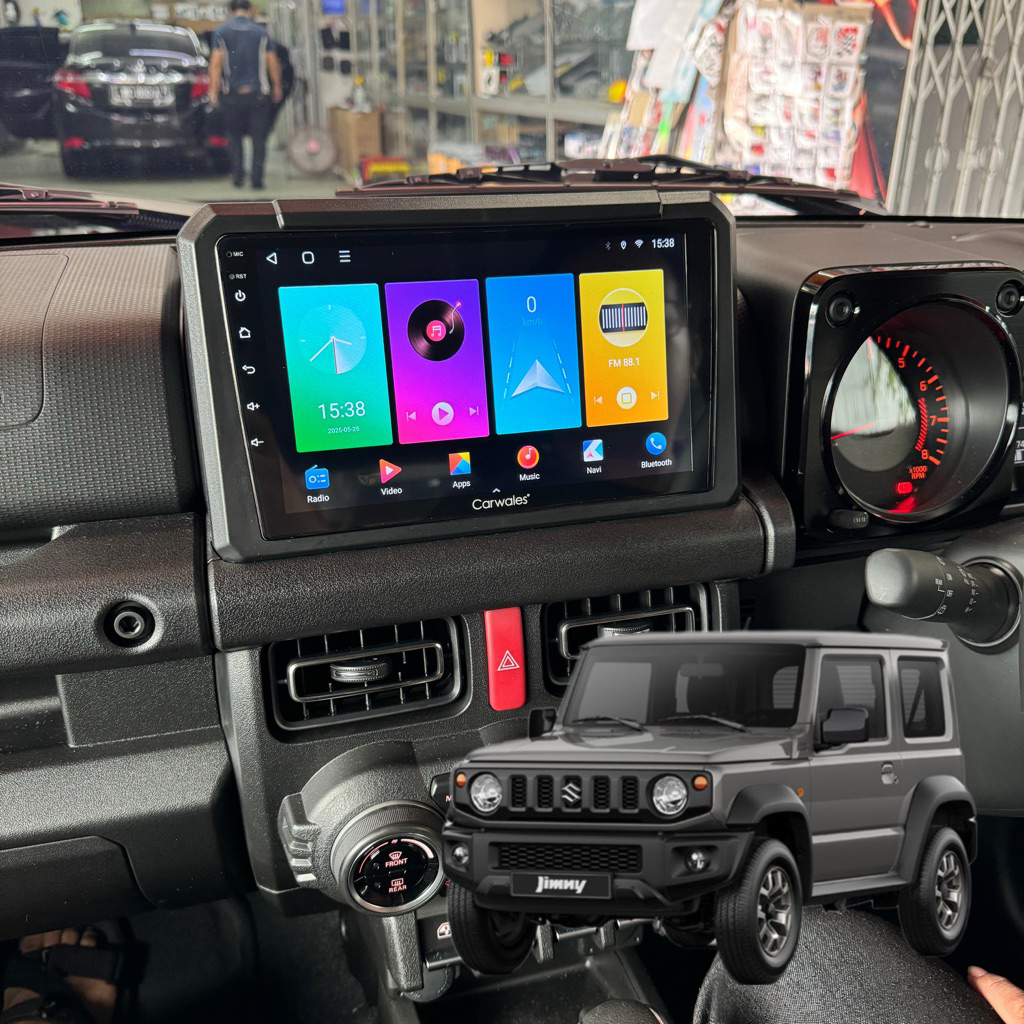 Android Player Casing [Suzuki Jimny Gen 4] (18-Present) Suitable for 9 ...