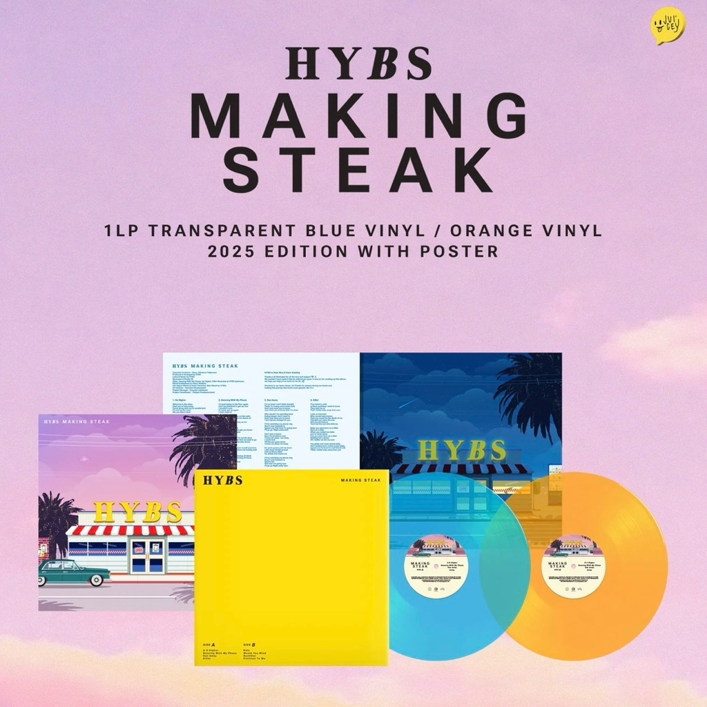HYBS - Making Steak (Brand New 2025 Edition Colored Vinyl LP With Poster) | Shopee Philippines
