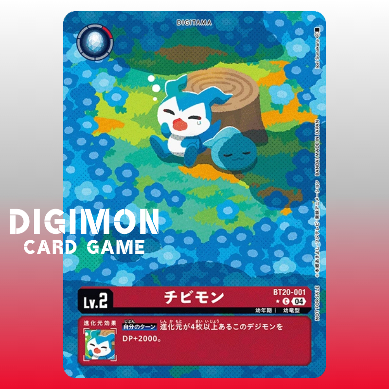 Digimon Card BT20-001 C DemiVeemon Japanese TCG Red | Shopee Philippines