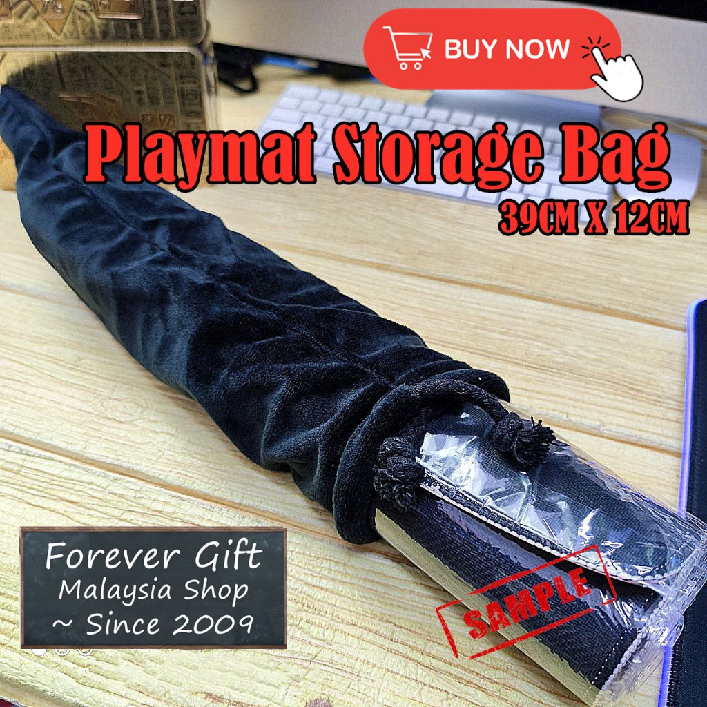 TCG Playmat Cover Beg Simpan Bag Pouch Playmat Storage For Trading Card ...