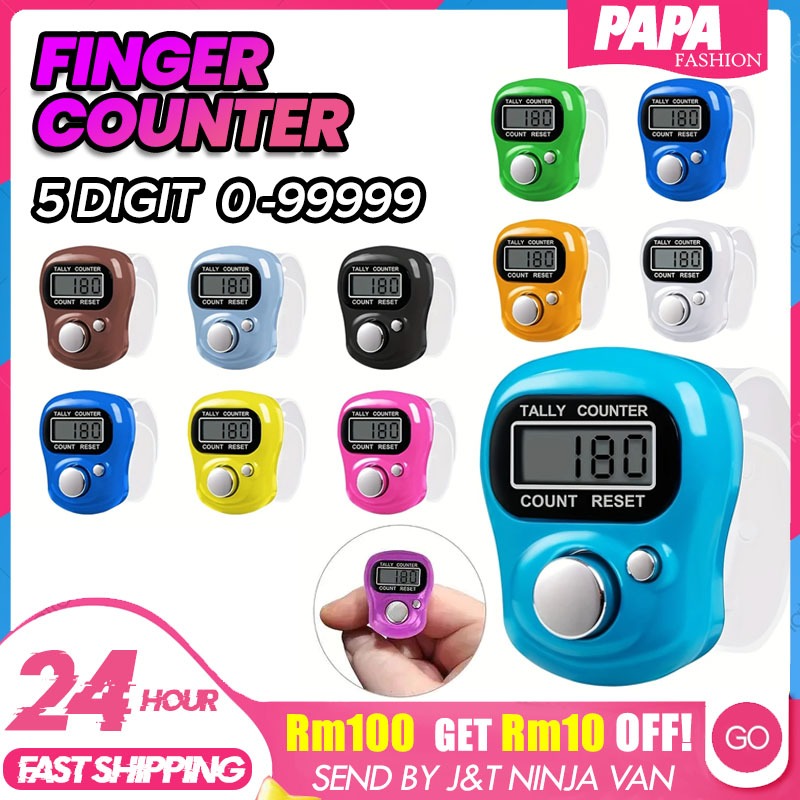 Tasbih Digital Cincin Zikir Ring Mini Prayer Eletronic Finger Counter ...