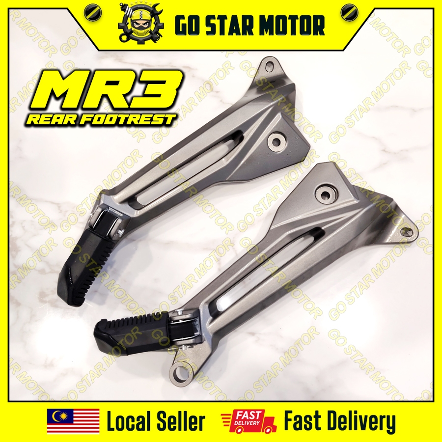 MODENAS MR3 EURO-3 Rear Footrest Bracket + Footrest Set Foot Step Set ...
