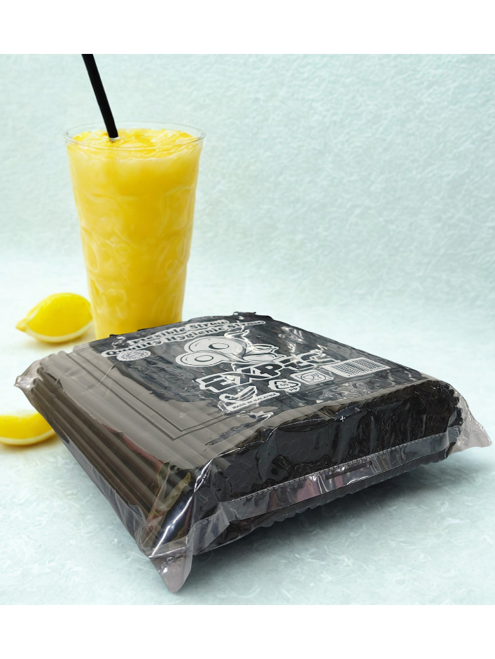 8" Black Flexible Straw /Straw Expec Hitam [250pcs/set] Penyedut ...