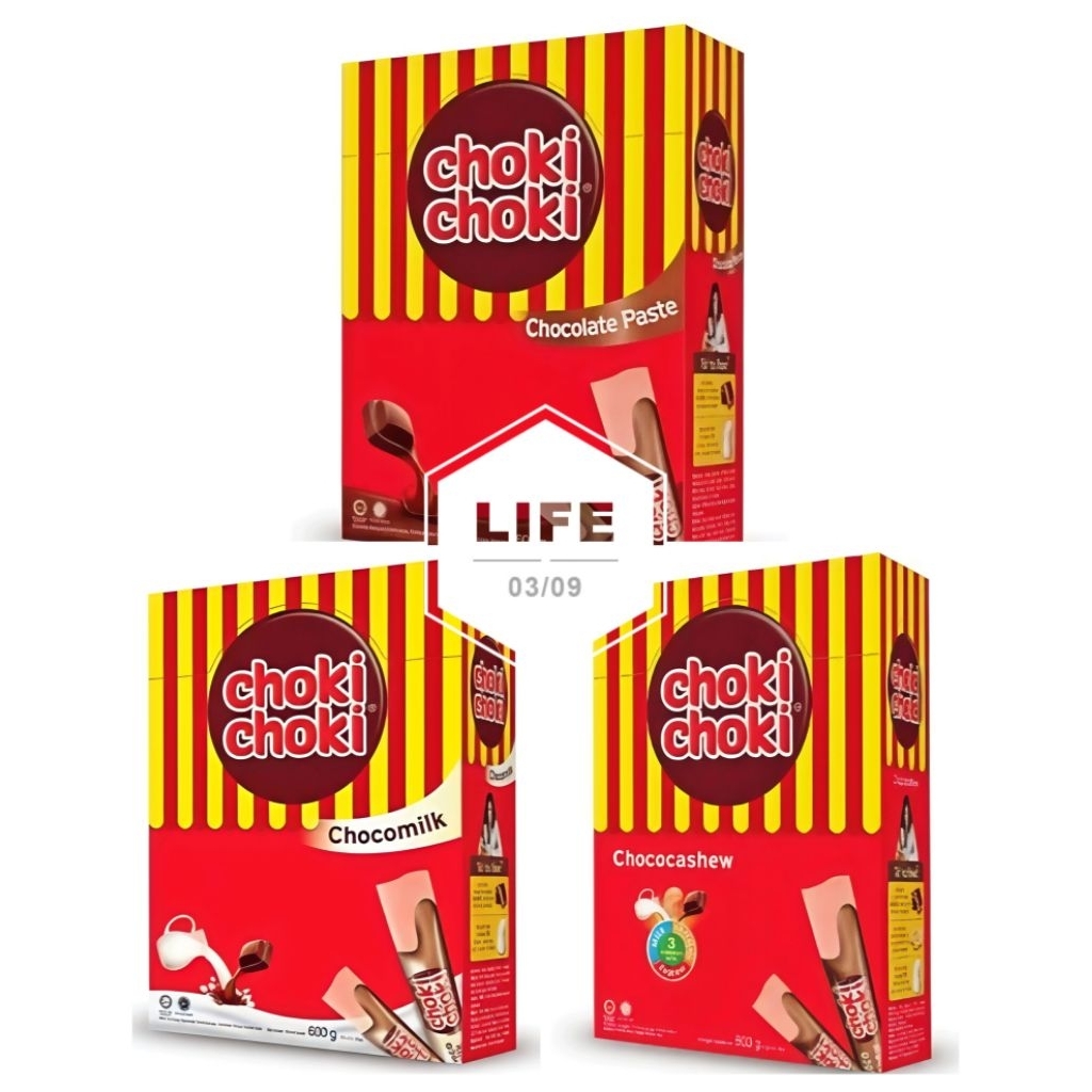 [Viral] Choki Choki Chocolate Paste 12 x 5 x 9g, normal pack | Shopee ...