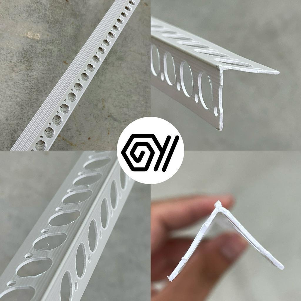 Corner Bead Sudut 4FT Plastering Bead BLACK ️1MM Thickness PVC Drywall ...