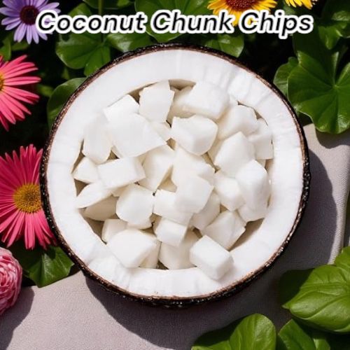 500g 1 Kg Crunchy Coconut Chunk Snack (LESS SWEET) FILLED WITH CRISPY ...