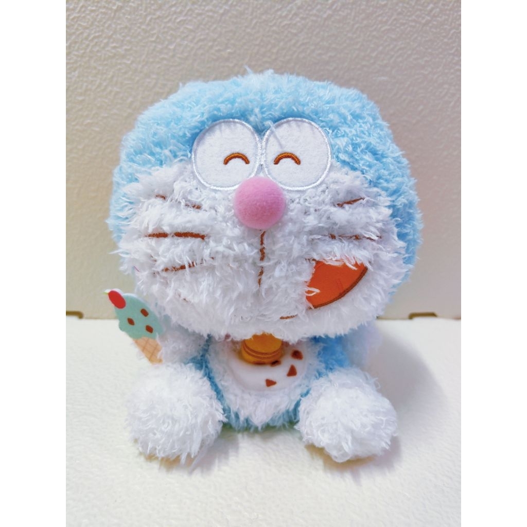 Doraemon furry plush DS1 preloved limited edition plush doll soft toy ...