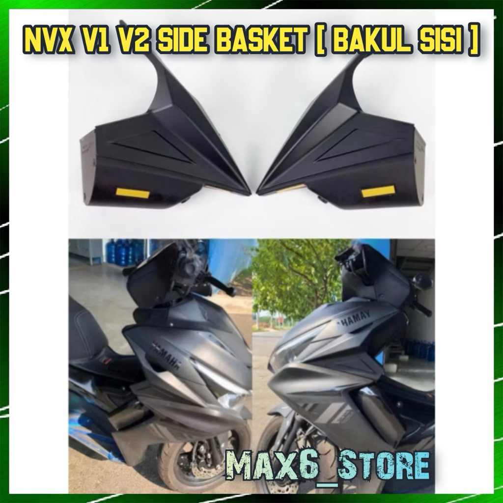 YAMAHA NVX155 V1 V2 SIDE BASKET NVX V1 V2 BAKUL TEPI 1 PAIR AEROX SIDE ...