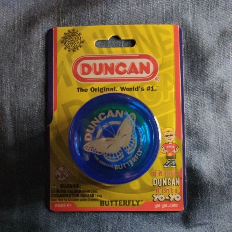 DUNCAN YO-YO BUTTERFLY (Blue) | Shopee Philippines