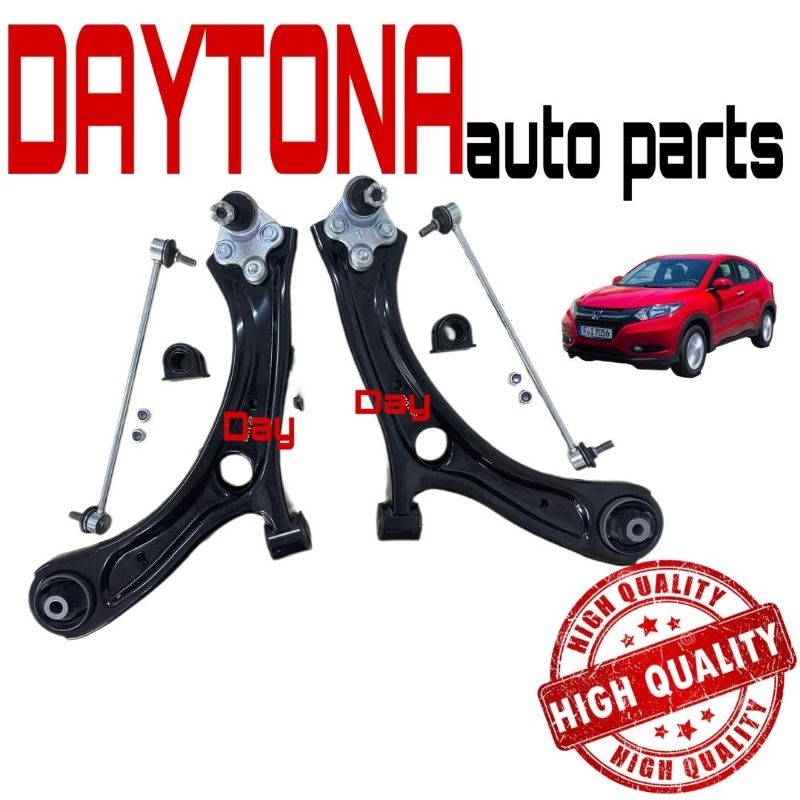 COMBO SET HONDA HRV FRONT LOWER ARM , ABSORBER LINK , STABILIZER BUSH ...