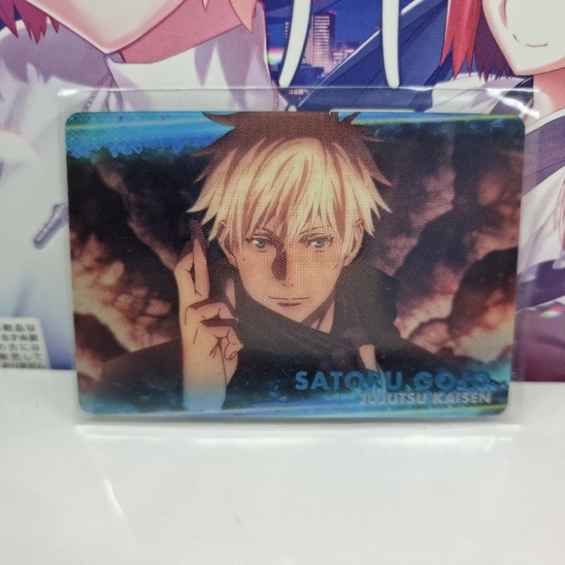 JJK Gojo Satoru metallic card 7 (Jujutsu Kaisen) | Shopee Philippines