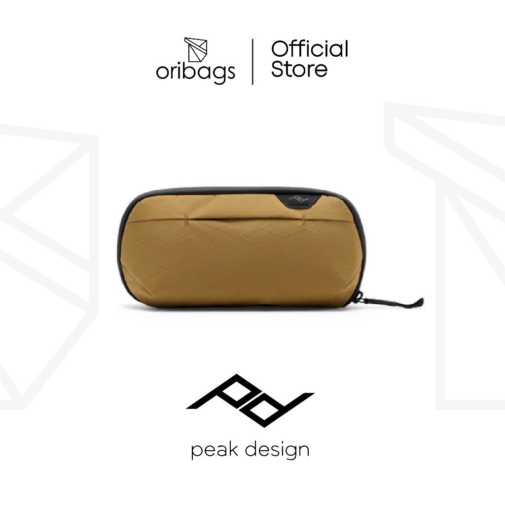 Peak Design Wash Pouch Small - X-Pac VX-21 Ocean Edition (Coyote ...