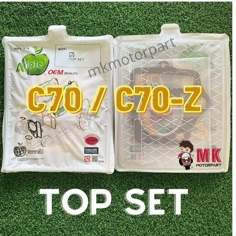 TOP SET Honda C70 / C70z Cub Apple Gasket [ 1 SET ] | Shopee Philippines