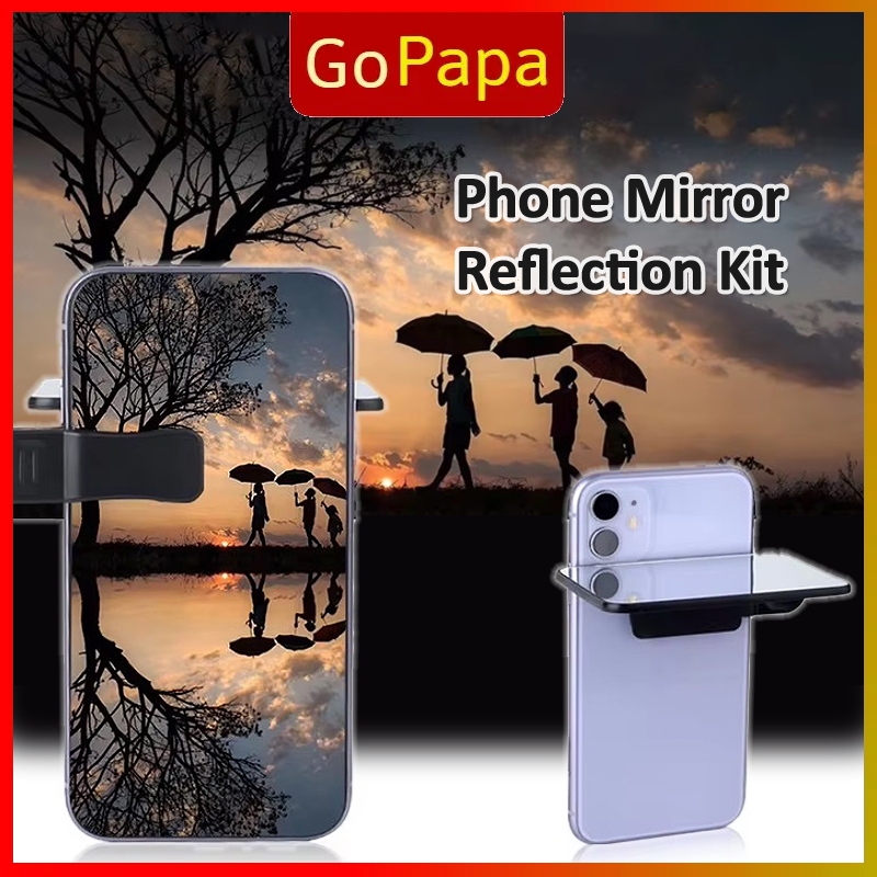Sky Mirror 天空之镜 Phone Camera Reflection Clip Selfie Kit Travel Outdoor Shooting 倒影拍摄 | Shopee ...