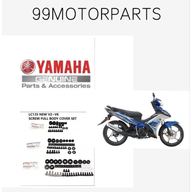 lc135 v2 v3 v4 v6 v7 lcv2 lcv4 lcv6 lc135 COVER SET SCREW SKRU BODY ...